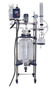 50L Glass Reactor-50 Liter Single/Dual Jacketed Glass reactors-WKIE Lab