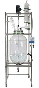 50L Glass Reactor-50 Liter Single/Dual Jacketed Glass reactors-WKIE Lab