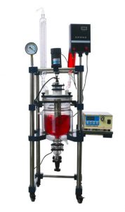 Double Jacketed Glass Reactor Vessels - Lab Instrument - WKIE LAB.com