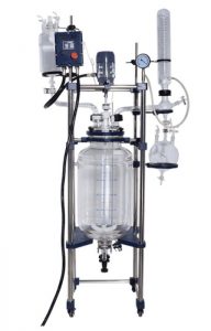 Double Jacketed Glass Reactor Vessels - Lab Instrument - WKIE LAB.com