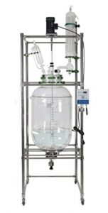 Double Jacketed Glass Reactor Vessels - Lab Instrument - WKIE LAB.com